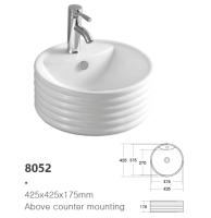 China Ceramic Counter Top Lavatory Basin Bathroom Hand Wash Basin for Sale for sale