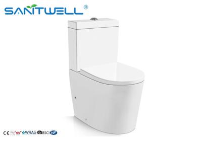China 700 * 362 * 830mm Close Coupled WC ISO9001 Certificated With One Piece Cistern for sale