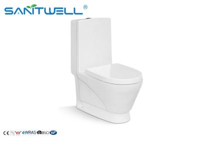 China Single Wall Faced Toilet Suite Horizontal / Vertical 760 * 380 * 840 Mm SWC2711 for sale