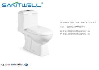 China Siphonic Dual Flush Popular Models Ceramic Toilet Size Customized Color SWC2411 for sale