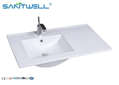 China Bathroom Furniture Over Counter Wash Basin 900×460×180mm AB8003-90L for sale