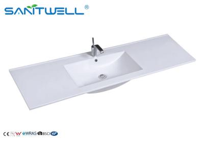 China Industrial Counter Top Wash Basin Single Hole AB8003-150 1500×460×180mm for sale