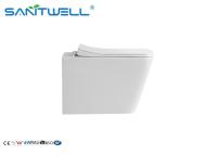China SWM9310 Commercial Washdown Rimless Toilet With UF Seat Cover Wall Hung Toilet for sale