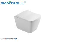 China SWM9310 Commercial Washdown Rimless Toilet With UF Seat Cover Wall Hung Toilet for sale