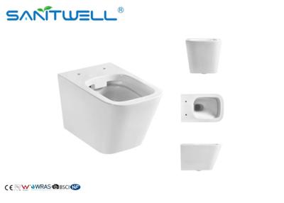 China Small Bathroom Wall Outlet Toilet / Wall Hanging Wc Integrated Structure for sale