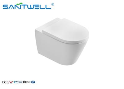 China Self Cleaning Wall Mounted WC Wall Hung Toilet Bathroom Temperature Controller for sale