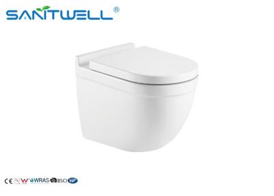 China Fashionable Rimless Wall Hung Toilet European Style For Bathroom 520 * 360 * 410mm for sale
