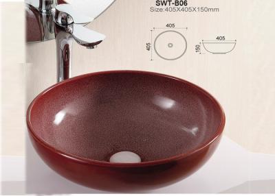 China Bathroom Ceramic Art Basin Hand Wash Counter Top Basin With Good Design for sale