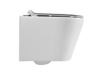 China Popular Models Chaozhou CE Sanitary Ware Ceramic Rimless Wall Hung WC Toilet for sale