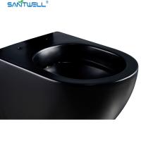 China SWJ0325MB Bathroom wc Sanitary Ware white toilet bowl rimless flush for European Market for sale