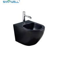 China Bathroom WC pan SWJ0331MB White Wall Hung Bidet 480*370*325 mm size , Floor mounted bidet for sale
