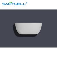 China White Art Wash Ceramic Basin Popular Design Above Counter Basin Sanitary Ware Bathroom Sink for sale