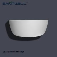 China Matt White Chaozhou Hot Sale Oval Above Counter Basin Ceramic Basin for sale