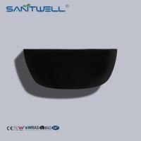 China Chaozhou Popular Models Matt Black Art Above Counter Basin Wash Basin Ceramic Basin for sale