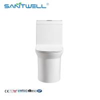 China ceramic one piece toilet Popular sanitary ware bowl for bathroom SWM8610 Rimless Ceramic One Piece Toilet for sale