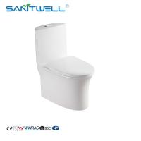 China Sanitary Ware Chaozhou SWM8612 Bathroom Ceramic Tornado one piece Toilet for sale