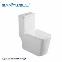 China Sanitary Modern Chaozhou WC Bowl Wash Down ONE Piece Floor Toilet SWM8616 for sale