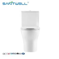 China Popular Styles white washdown one piece western Chaozhou model human toilet closestool SWM8618 for sale
