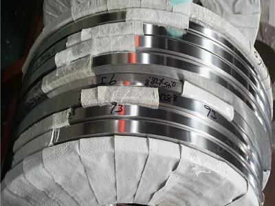 China Precision 904L Stainless Steel Strip Roll 2B Surface 10mm to 250mm Width for sale
