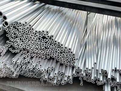 China Anticorrosive 3004 Aluminum Alloy Pipe Anodizing Brush Surface for sale