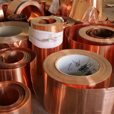 China C17200 C17500 Beryllium Copper Strip Coil High Conductivity 0.1-2.0mm for sale