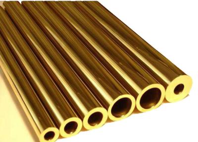 China C11000 Copper Tube Straight Pipe 0.1mm-20mm Wall Thickness HVAC Heat Conduction for sale