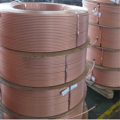 China C27000 Industrial Copper Pipe 1/4 3/8 Inch Bendable Tubing for Air Cooler Water Transmission for sale
