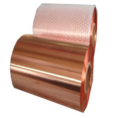 China ASTM C22000 C2200 Red Copper Sheet Coil 99.9% Cu Ground System 100-150mm Width for sale