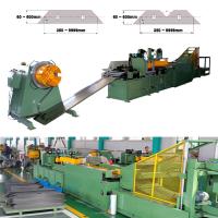 China Transformer Core Cutting Machine Two Punching Silicon Steel Cut To Length for sale