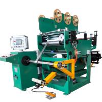 China TIG Transformer Foil Winding Machine With PLC Control System for sale