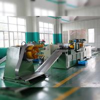 China CRGO Silicon Steel Transformer Automatic Core Cutter 120 M/Min for sale