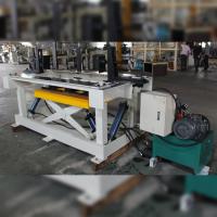 China Amorphous Transformer Table Tilting 90 Degree To Take Stacked Core for sale