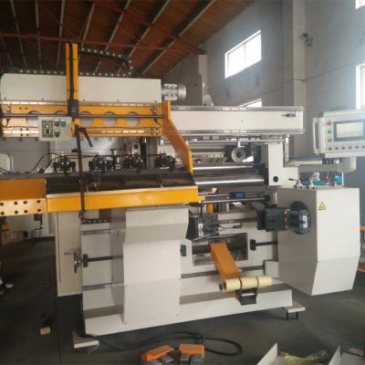 China Electric Film Reactor Copper Foil Winding Machine PLC Control Programmable for sale