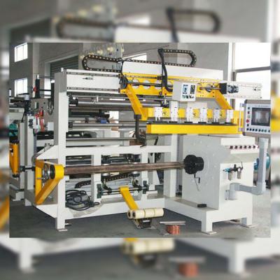 China PLC Control Transformer Foil Winding Machine 1200mm Width Copper Strip for sale
