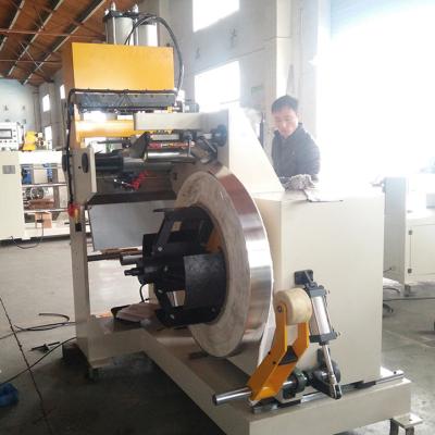 China Cold Pressure Welding Conductor Aluminium Or Copper Foil Winding Machine for sale