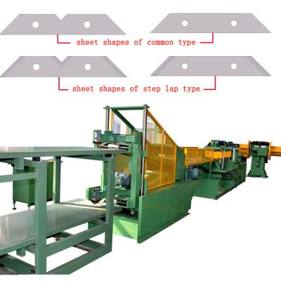 China Automatic Step Lap Transformer Core Cutting Machine Cut To Length Making Transformer Core for sale