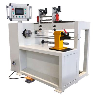China Automatic Coil Winding Machine With Servo Motor Driven Two Wire Guides for sale