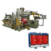 China Dry Transformer Foil Winding Machine Two Layers Copper Sheet Winder for sale
