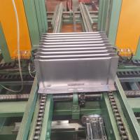 China Automatic TIG Welding Corrugated Fin Forming Machine 3 - 4 Fins/Min for sale
