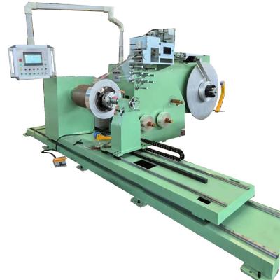 China Automatic Conductor Copper Foil Wining Machine Transformer HV Foil Winding Machine for sale