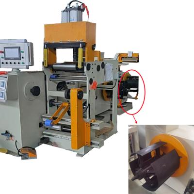 China Automatic Conductor Foil Winding Cold Pressure Welding Transformer Foil Winding Machine for sale