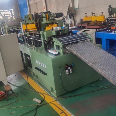 China Automatic Silicon Steel Cut To Length Line Step Lap Two Cutting Two Punching Core Cutting Machine for sale