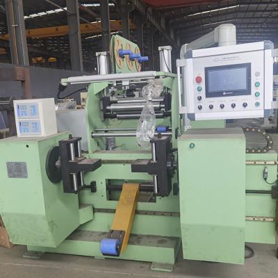 China Automatic Reactor Copper Foil Winding Machine Foil Strip Winder for sale