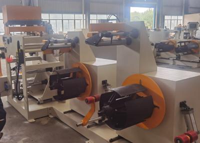 China Automatic Conductor Film Sheet Winder Copper Foil Winding Machine for sale