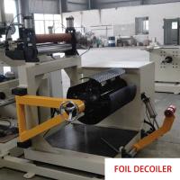 China Single Foil Decoiler TIG Welding Transformer Foil Winding Machine for sale