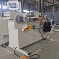 China PLC Controlled Copper Foil Winding Machine with 5.5kW Motor for 0.2-3.0mm Foil Thickness for sale