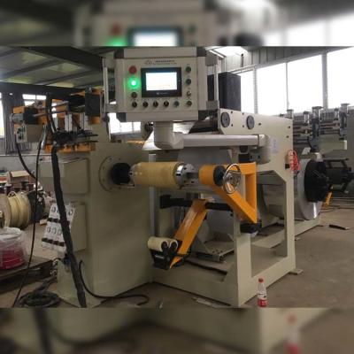 China 35 rpm Transformer Foil Winding Machine with 480-520mm Decoiler Diameter and 0.8m/min Welder Speed for Precision Coil Winding for sale