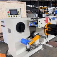 China Transformer Foil Winding Machine with 0.2-2.0mm Copper Foil 500mm Foil Conductor ID and Adjustable Up To 35rpm for sale
