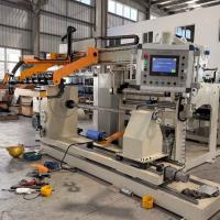 China Transformer Foil Winding Machine with 15kw Winding Power, Pneumatic Tension Control for 0.2-2.0mm Copper Foil for sale