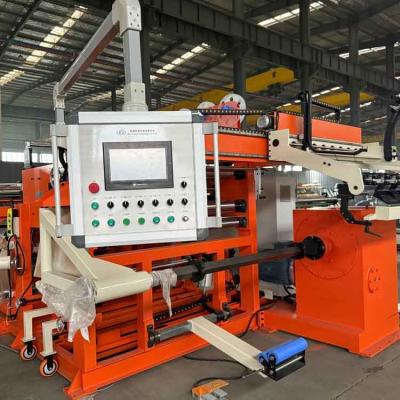 China 15kw Transformer Foil Winding Machine with Pneumatic Tension Control and 12 Months Warranty for Precision Winding for sale
